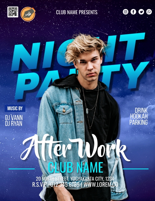 Copy of Afterwork Night Party | PosterMyWall