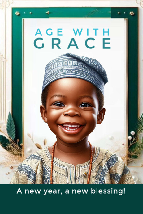 Copy of Age with grace | PosterMyWall
