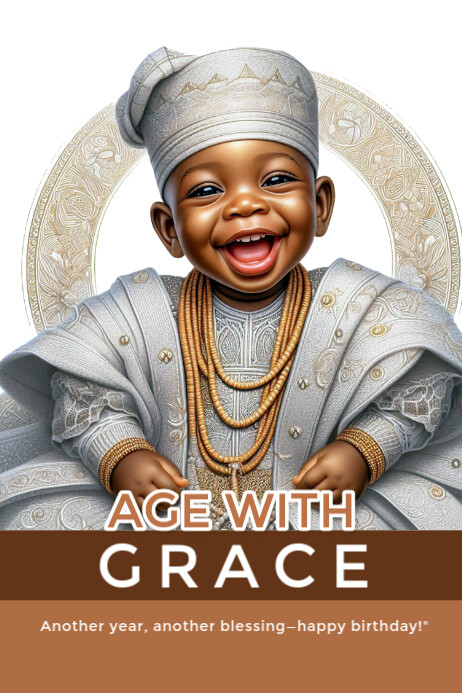 Copy of Age with grace | PosterMyWall