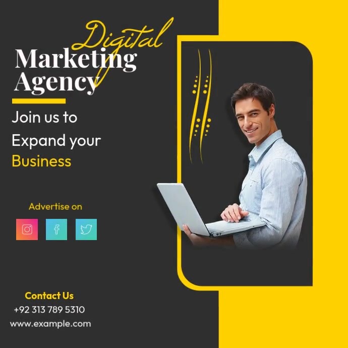 Agency ad post Template | PosterMyWall