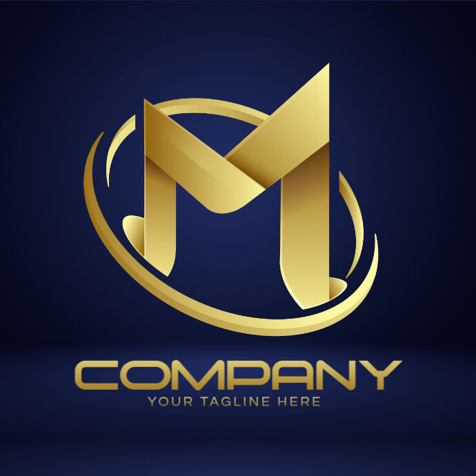 Agency Gold Logo Template | PosterMyWall