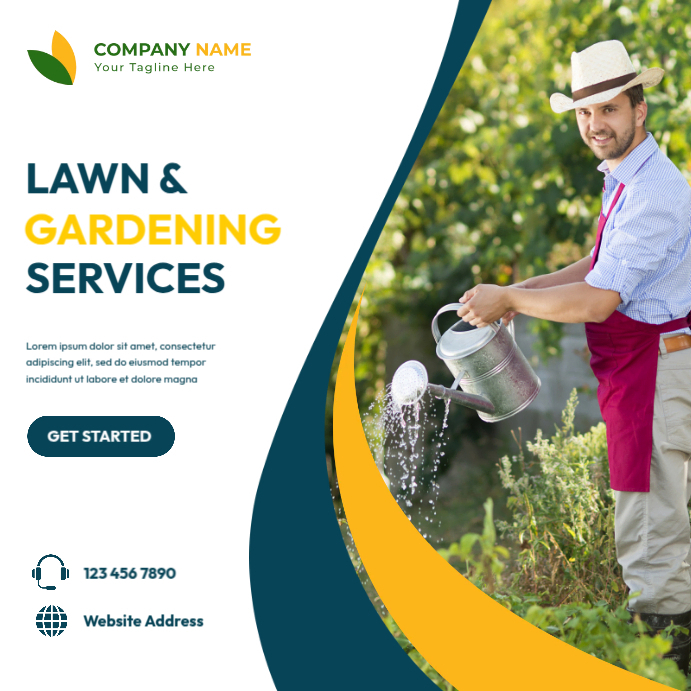 Agriculture Farming Services Ads Template | PosterMyWall