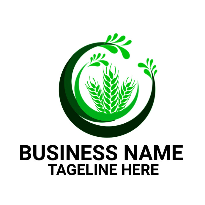 agriculture logo, farm logo and crops logo an Template | PosterMyWall