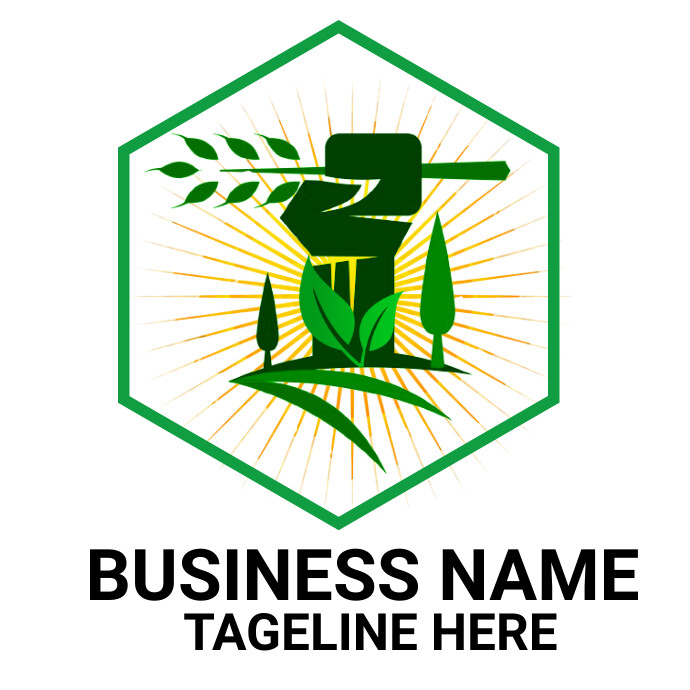 agriculture logo, farm logo and crops logo an Template | PosterMyWall