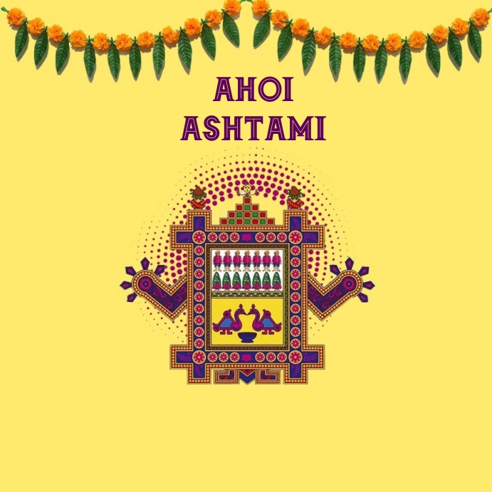 Ahoi Ashtami Template | PosterMyWall