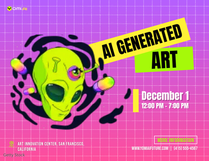 AI Art generated Banner Template | PosterMyWall