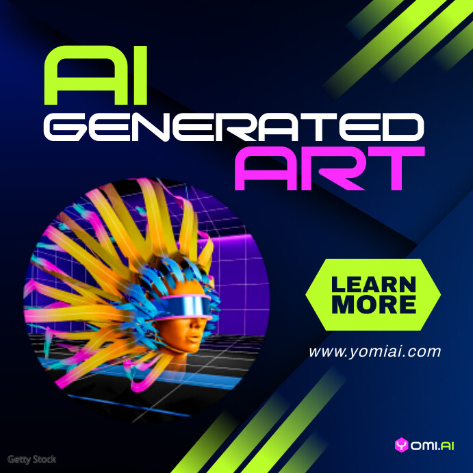 AI Art generated Post Template | PosterMyWall
