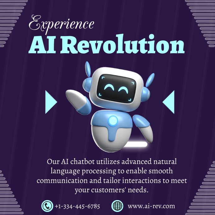 AI Service Promotion Template | PosterMyWall