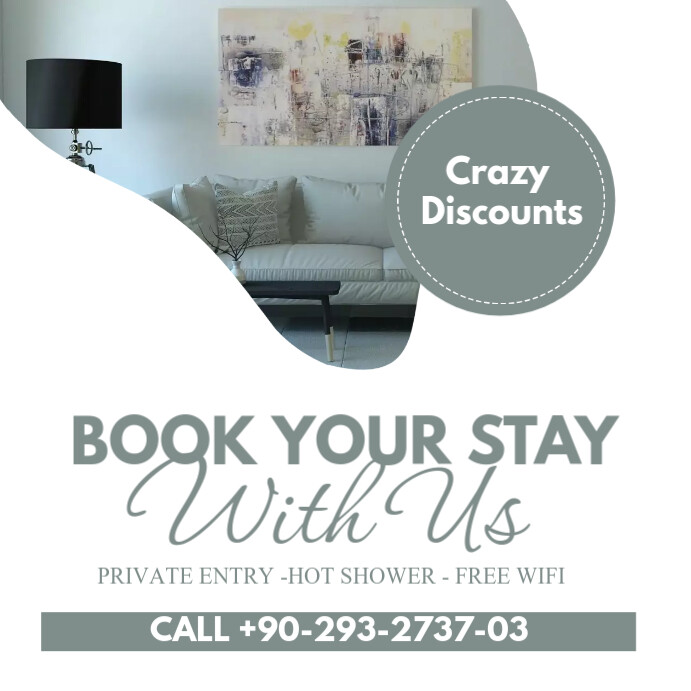 air bnb flyer Template | PosterMyWall