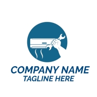air condition repair logo, HVAC logo, air con Template | PosterMyWall