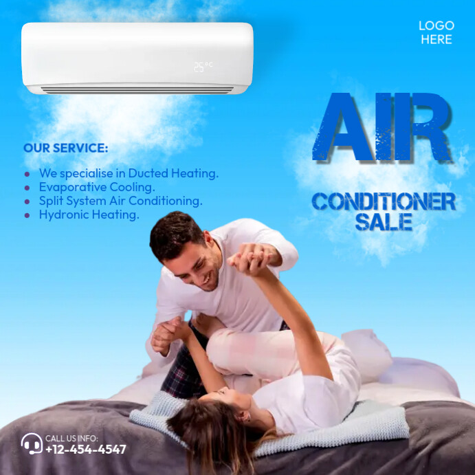 air condition sale poster Template | PosterMyWall