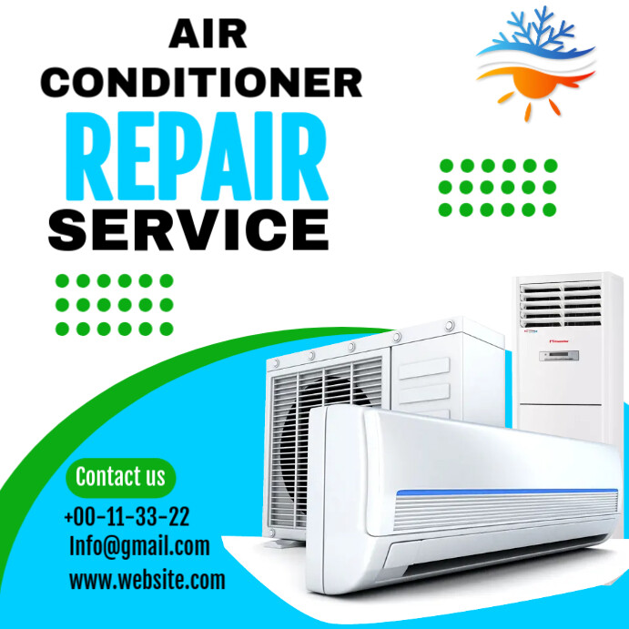 AIR CONDITIONER service Template | PosterMyWall