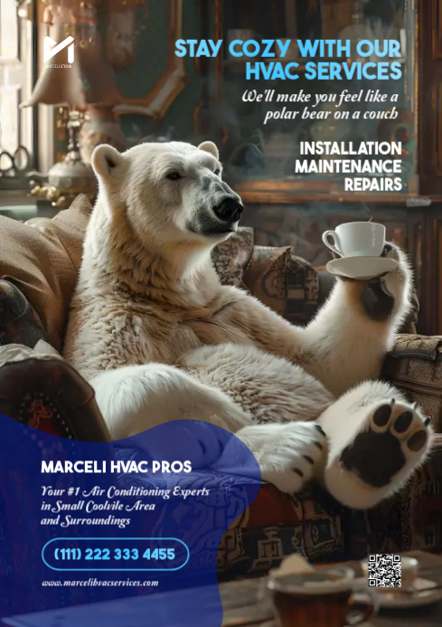 Air Conditioning HVAC Flyer Template Ad | PosterMyWall