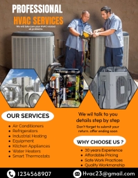 HVAC flyer Template | PosterMyWall