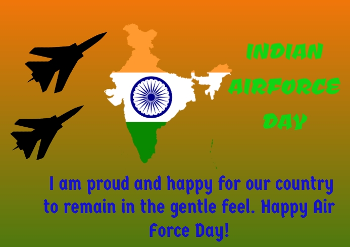 air force Template | PosterMyWall