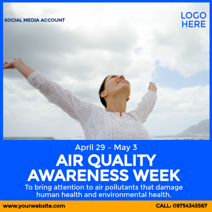 Copy of Air Quality Awareness Week | PosterMyWall