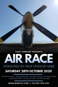 Air Race Poster Template | PosterMyWall