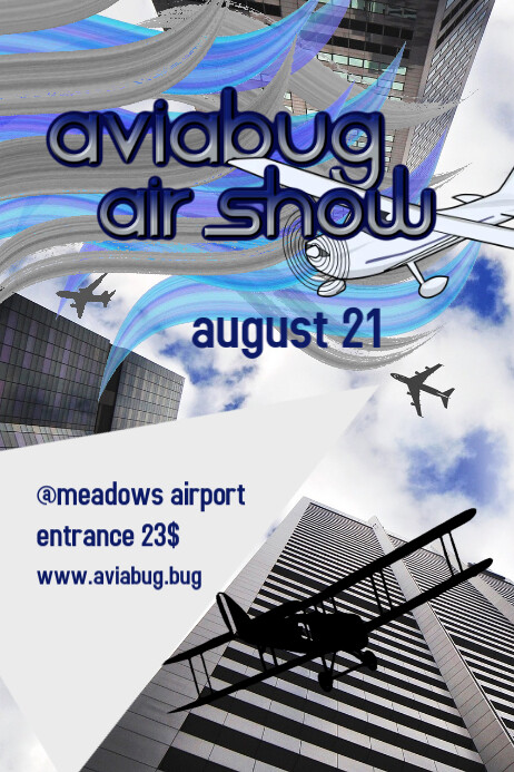 Air show Template | PosterMyWall