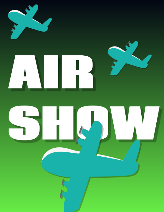 Air show poster Template | PosterMyWall