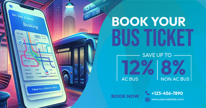 Air Ticket Booking Ad Template | PosterMyWall