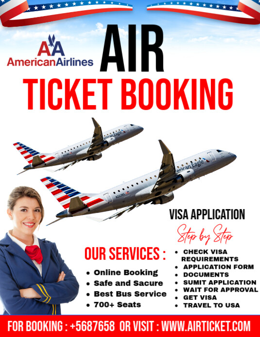 Air Ticket Offer Template | PosterMyWall