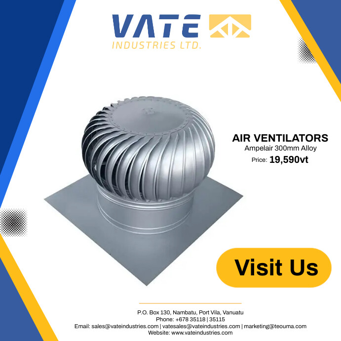 Air Ventilators Retail Template | PosterMyWall
