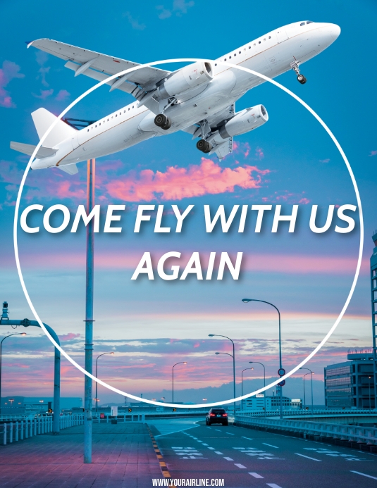 AIRLINE Template | PosterMyWall