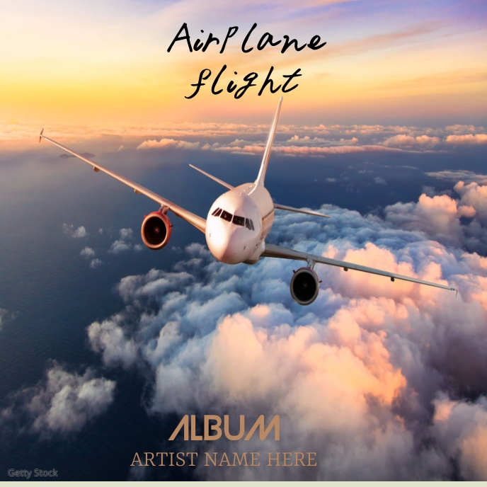 Copy of Airplane flight travel template | PosterMyWall