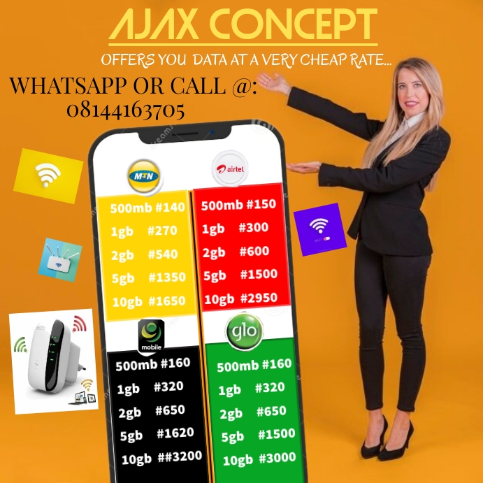 Ajax Concept Templat | PosterMyWall