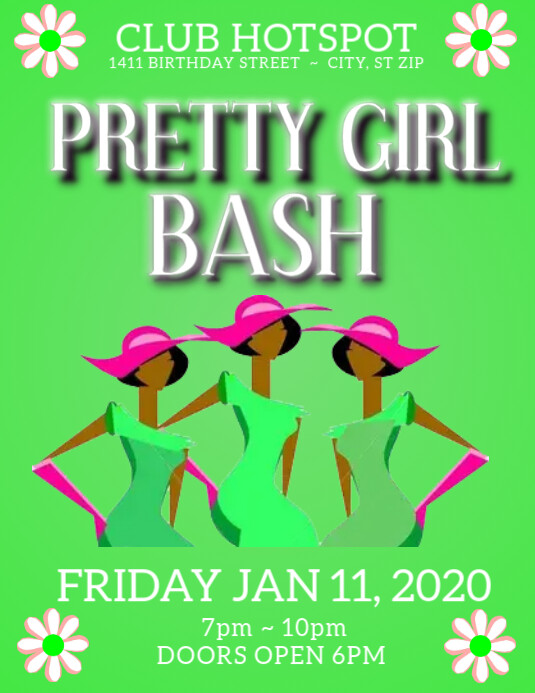 Alpha kappa alpha sorority event Template | PosterMyWall