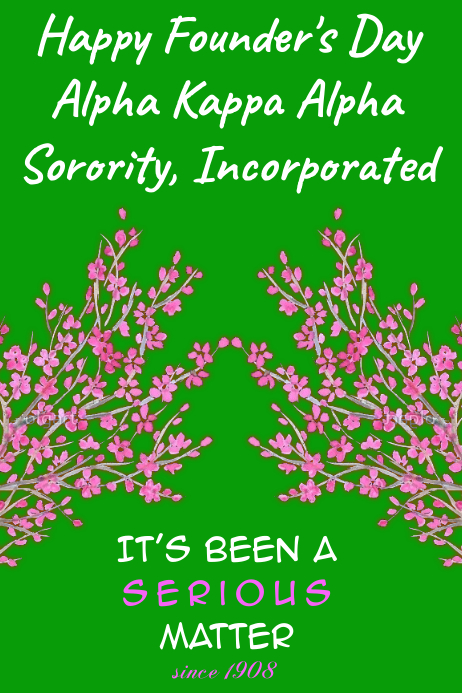 AKA Founder's Day Template | PosterMyWall