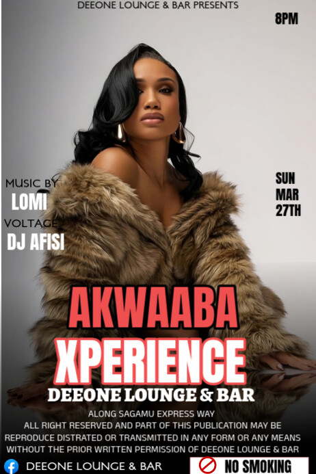Akwaaba xperience Template | PosterMyWall