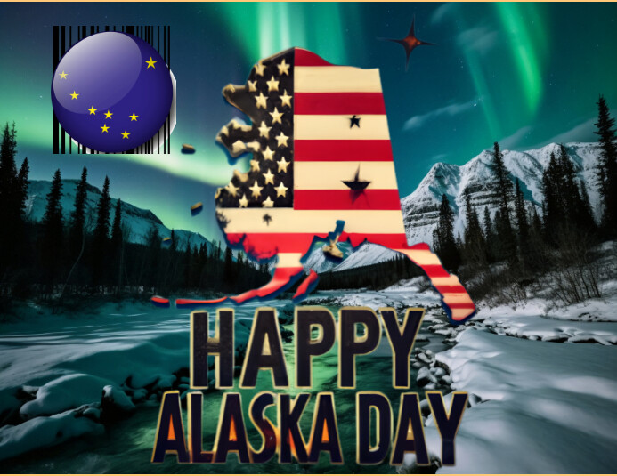 Alaska day celebration template | PosterMyWall