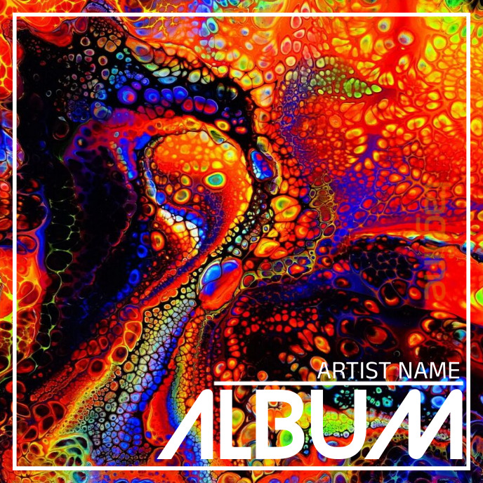 Album ABSTRACT 1 Template | PosterMyWall