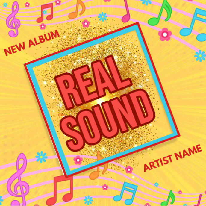 Album Cover, Music Album cover Template | PosterMyWall