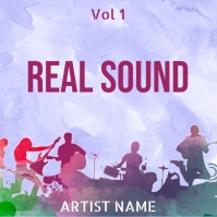 Rock Music Album Cover template design | PosterMyWall