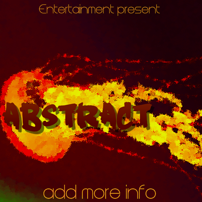 Album Cover "Abstract" Template | PosterMyWall
