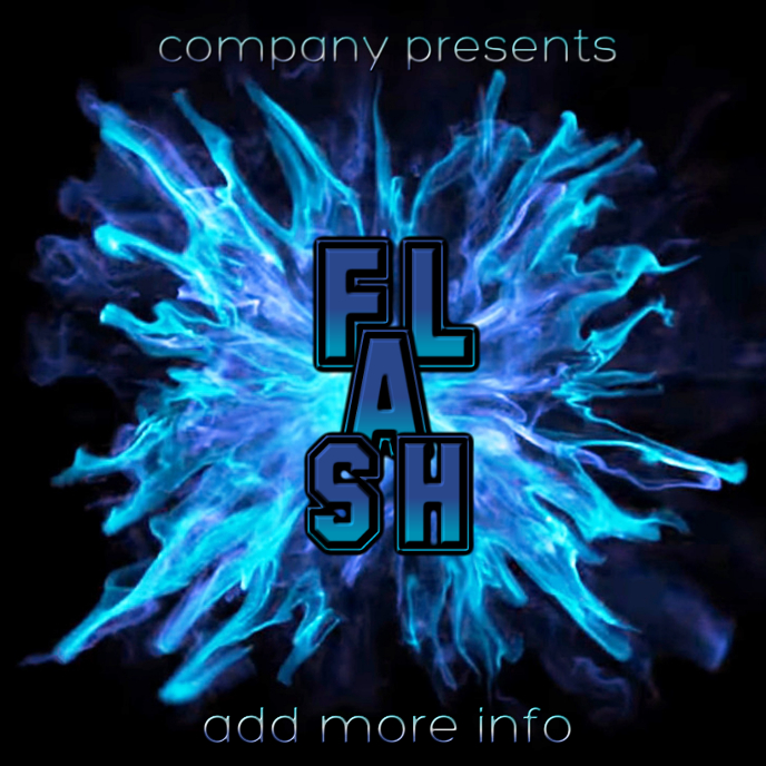 album cover "Flash" Template | PosterMyWall
