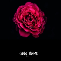 Rose Rap mixtape cover art design template | PosterMyWall