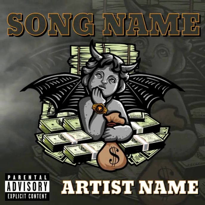 Album Cover ( Ballin ) Template | PosterMyWall