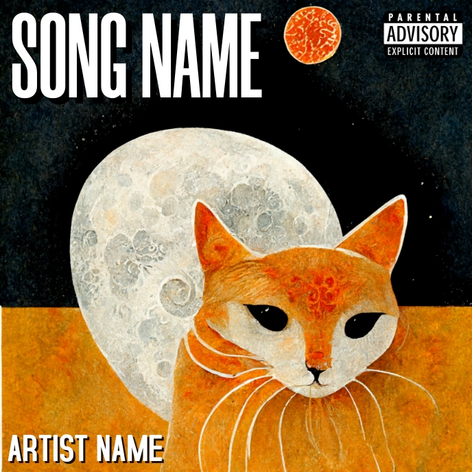 Album Cover ( Cat Takeover ) Template | PosterMyWall