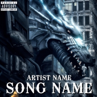 Dragon Album Cover Template | PosterMyWall