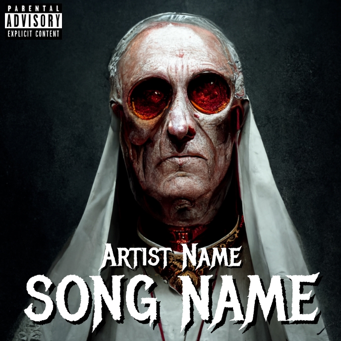 Album cover ( Evil ) Template | PosterMyWall