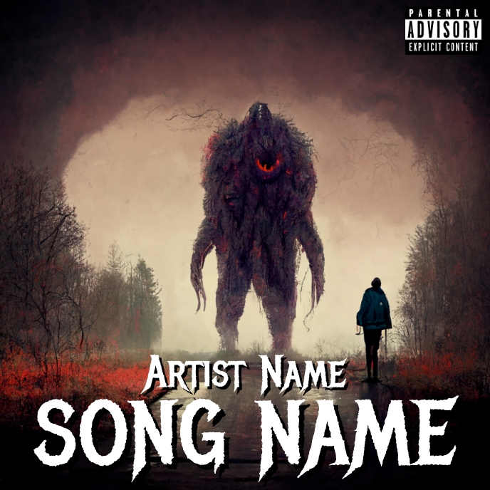 Album Cover ( Monster Takeover ) Template | PosterMyWall