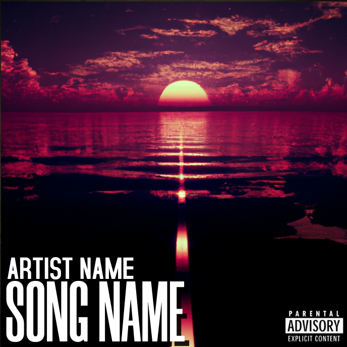 Album Cover ( Ocean Road ) Template | PosterMyWall