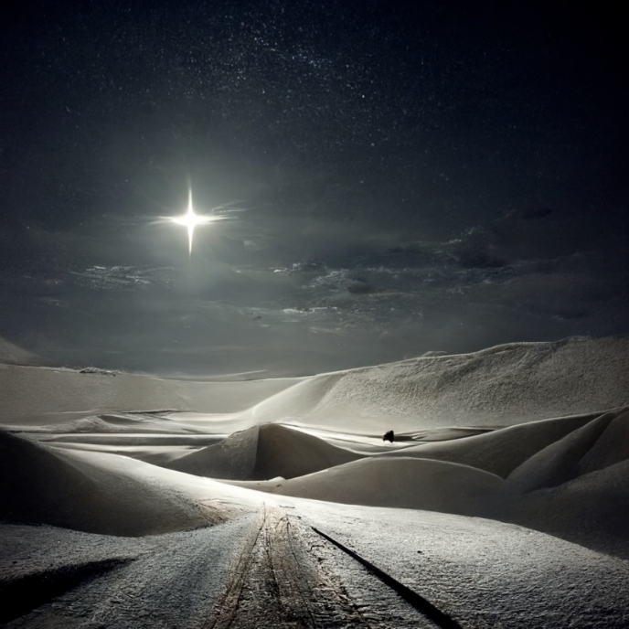 Album Cover ( Snow Landscape ) Template | PosterMyWall