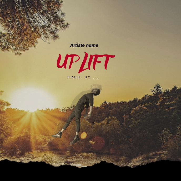 Album Cover ( Uplift ) Template | PosterMyWall