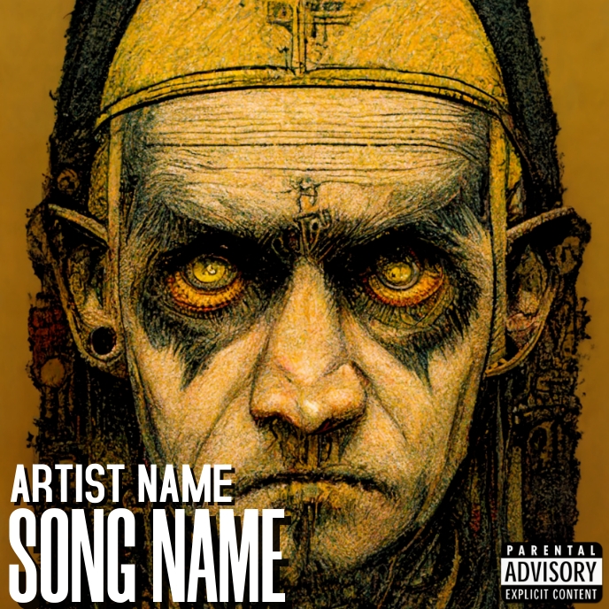 Album Cover ( War ) Template | PosterMyWall