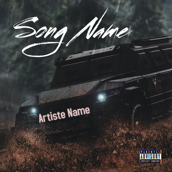 Album cover (11) Template | PosterMyWall