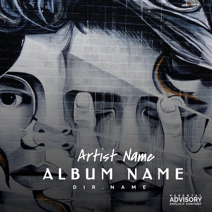 Album cover (11) Template | PosterMyWall